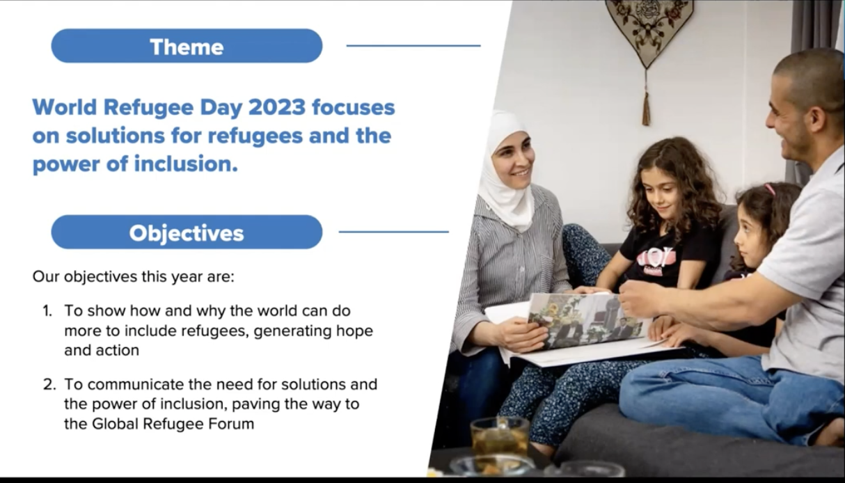 World Refugee Day with UNHCR: The power of inclusion in developing ...